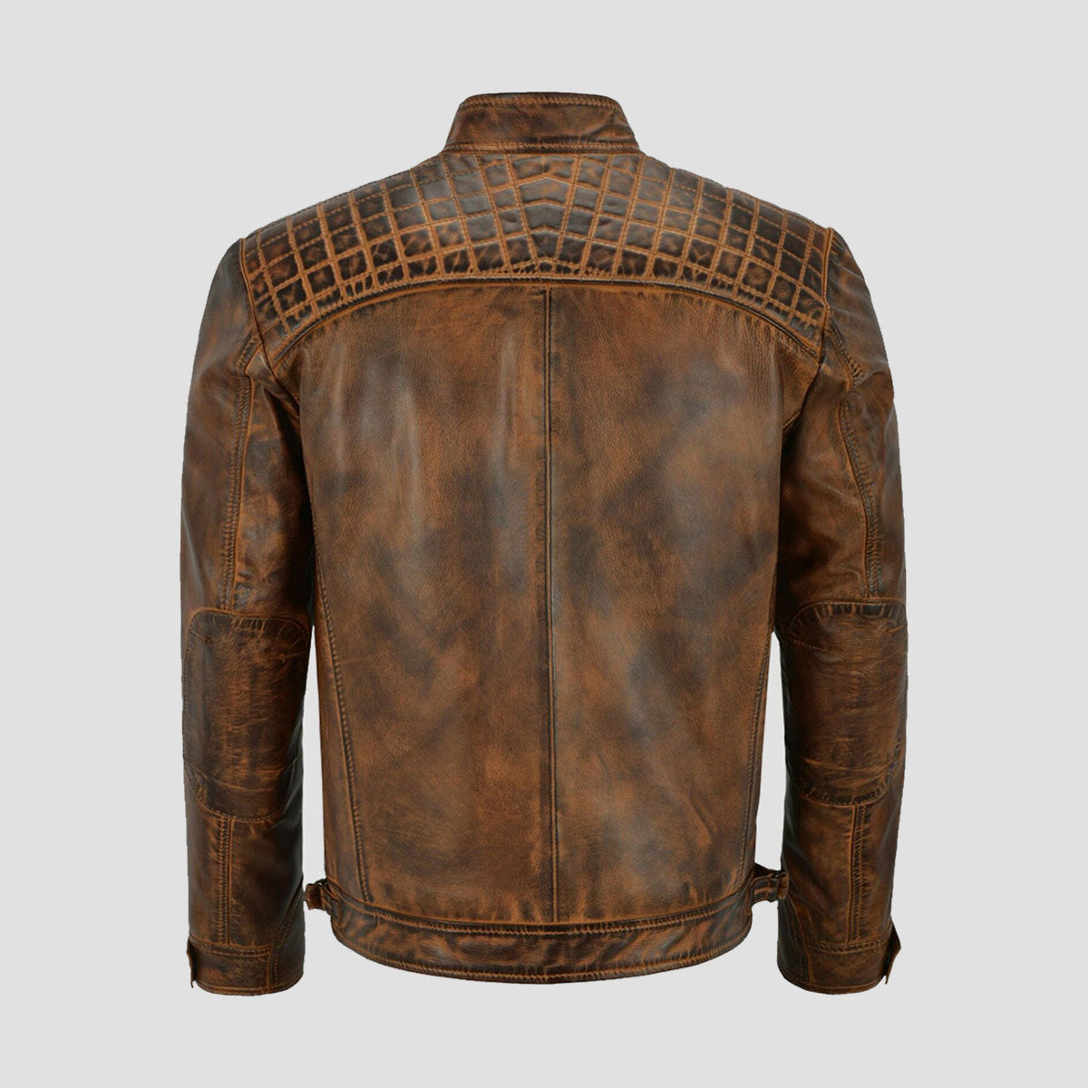 Bomter Biker Leather Jacket – Good Leather Garments