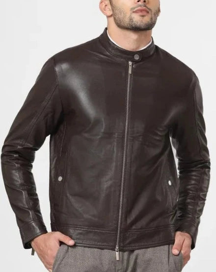 Unic Simple Leather Jacket – Good Leather Garments