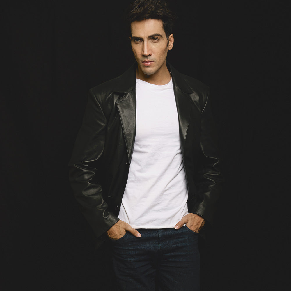 Alyson Black Leather Blazer – Good Leather Garments