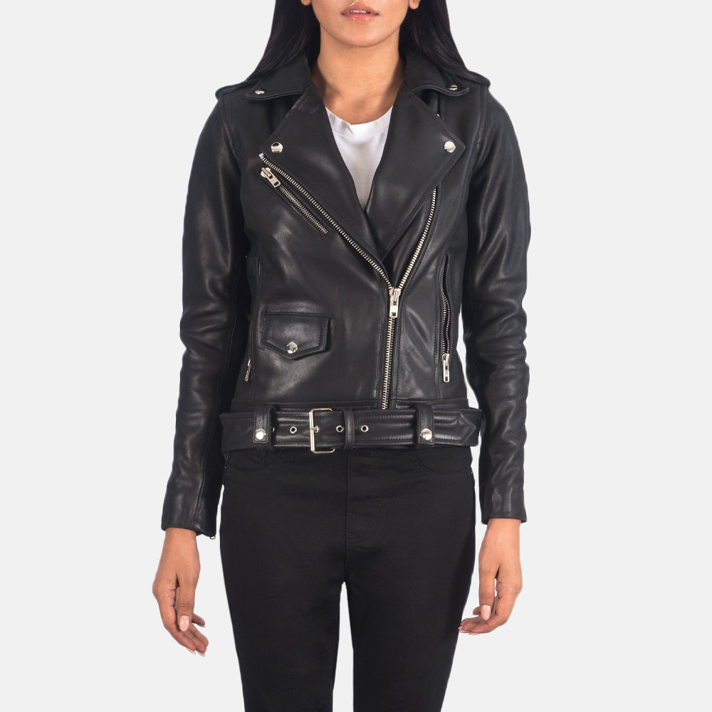 Alison Leather Biker Jacket – Good Leather Garments