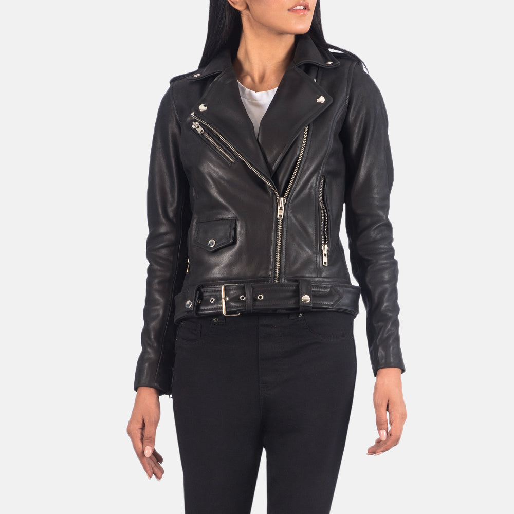Alison Leather Biker Jacket – Good Leather Garments